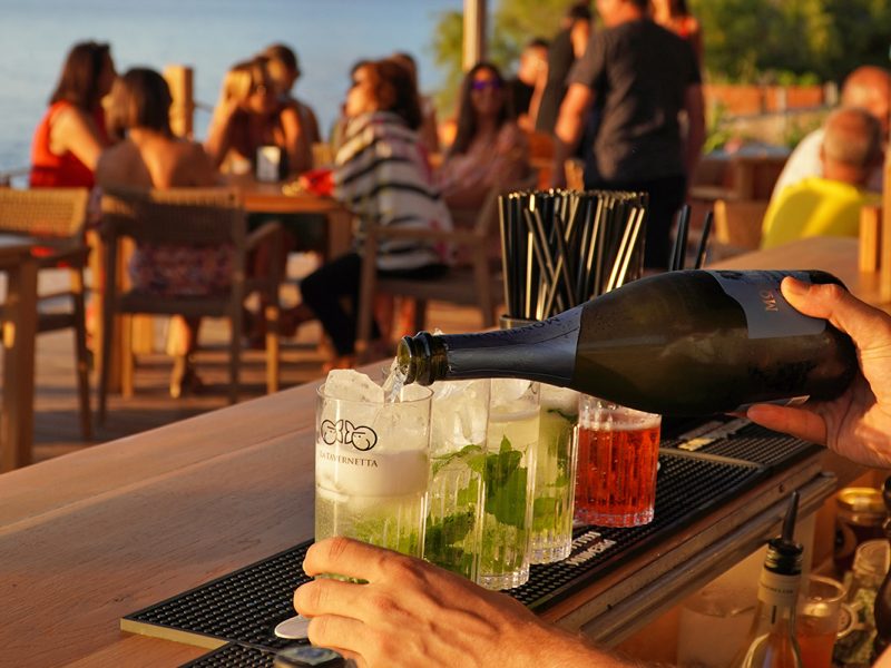 Beach bar by the sea - La Tavernetta Beach Beach Porto Taverna